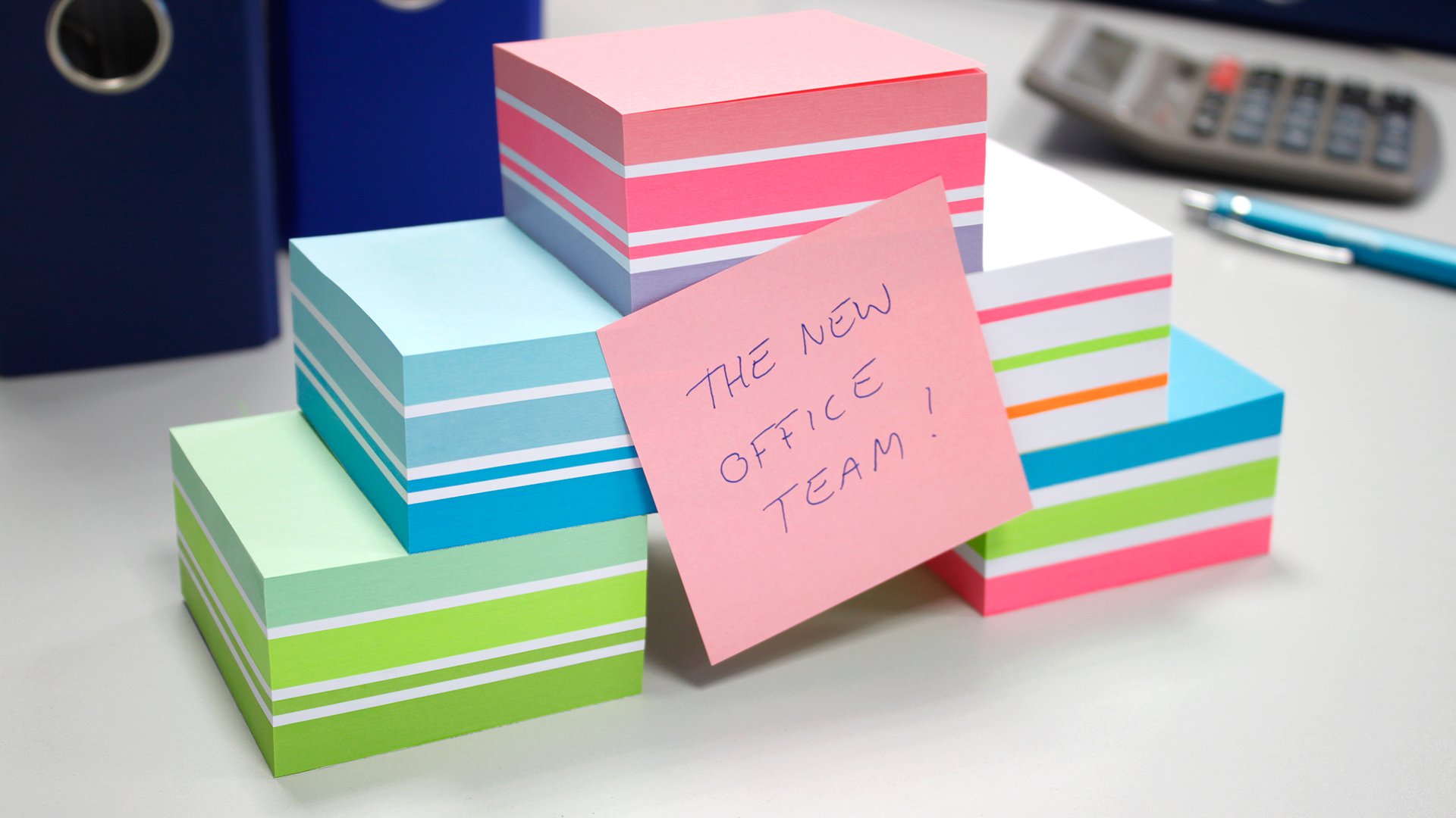 Sticky Note Cubes | UPM Adhesive Materials