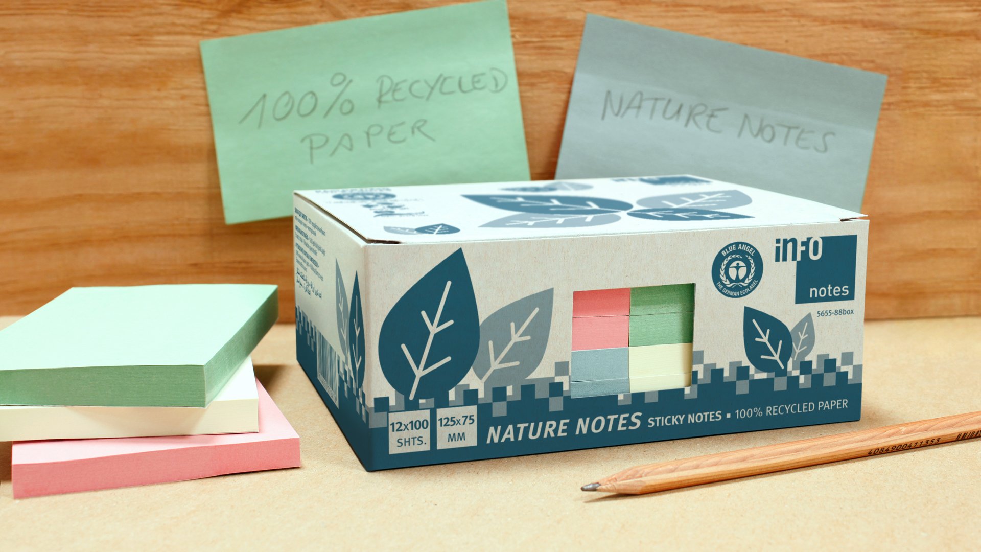 Sustainable Sticky Notes | UPM Adhesive Materials