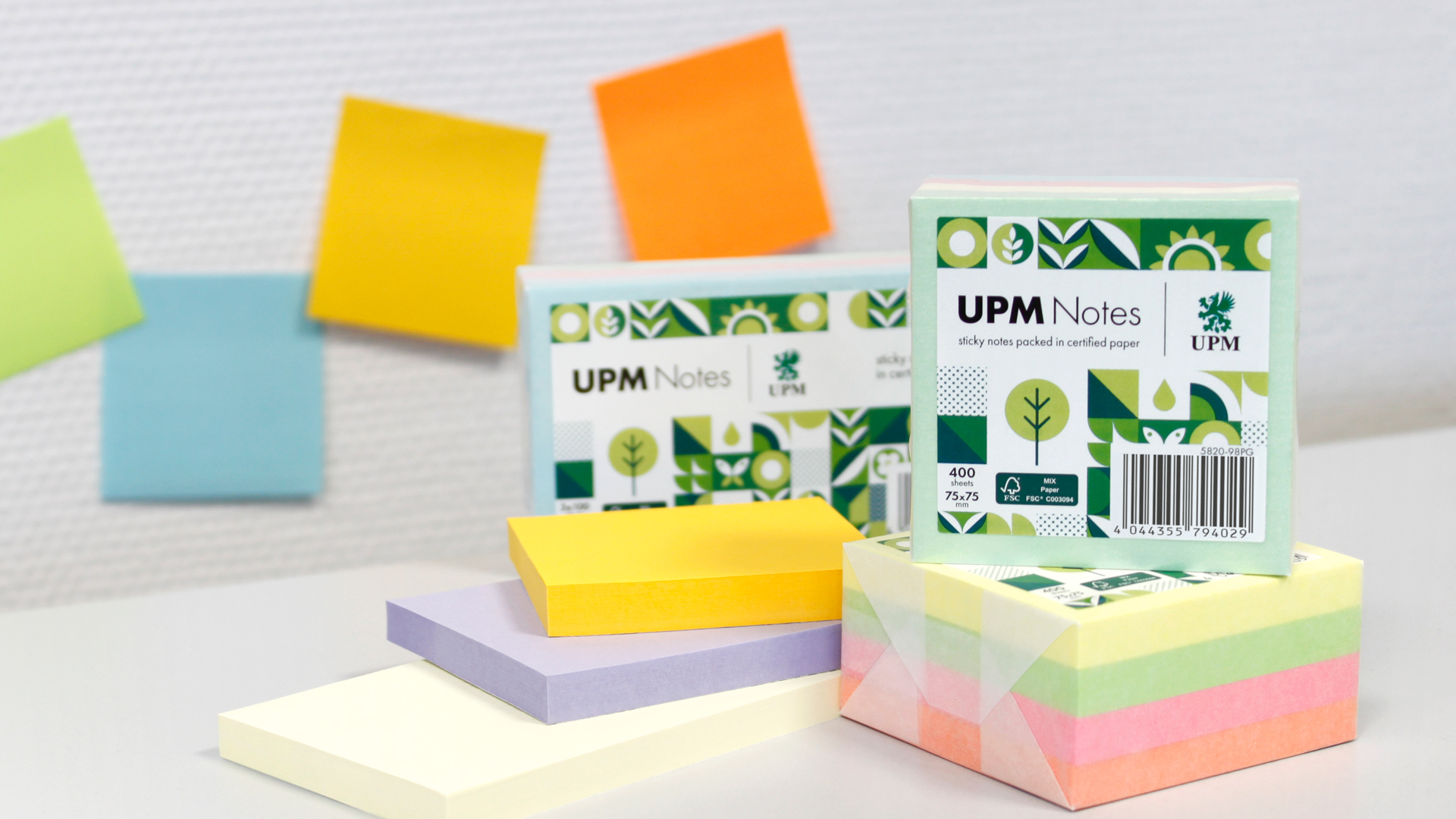 Sticky notes manufacturer | UPM Adhesive Materials